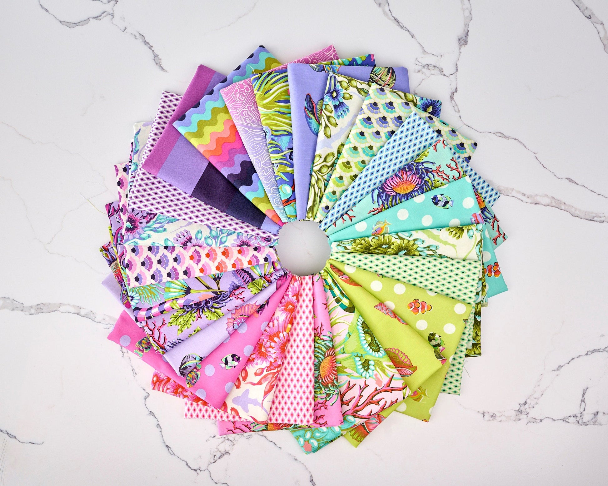 Floral Reef Full Meter Bundle – Trapunto